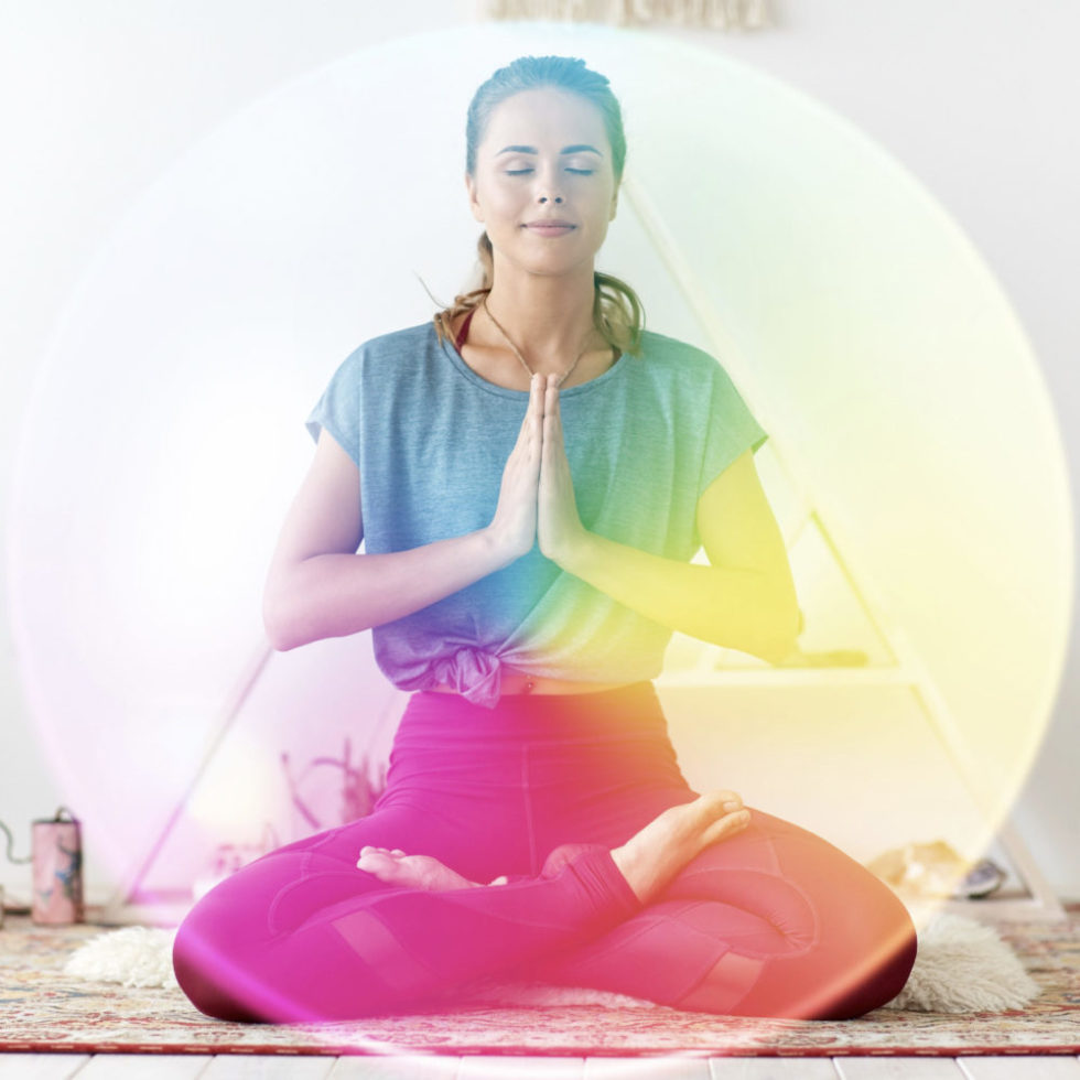 A guided aura viewing and cleansing meditation